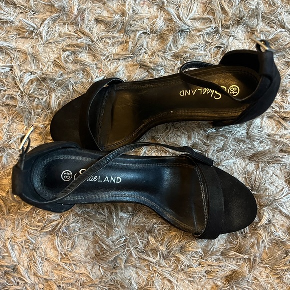 Shoe Land | Shoes | Black Heels | Poshmark